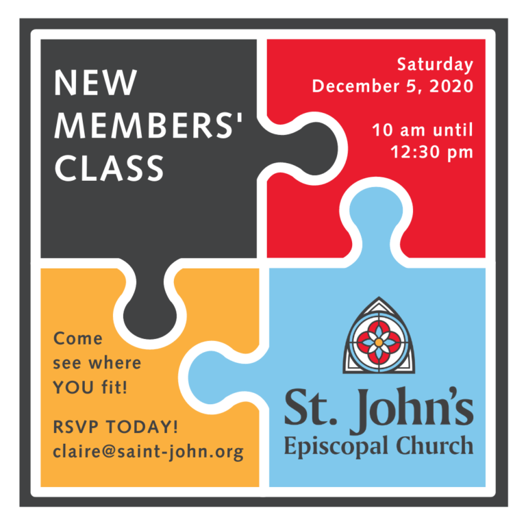 New Members' Class - St. John's Episcopal Church