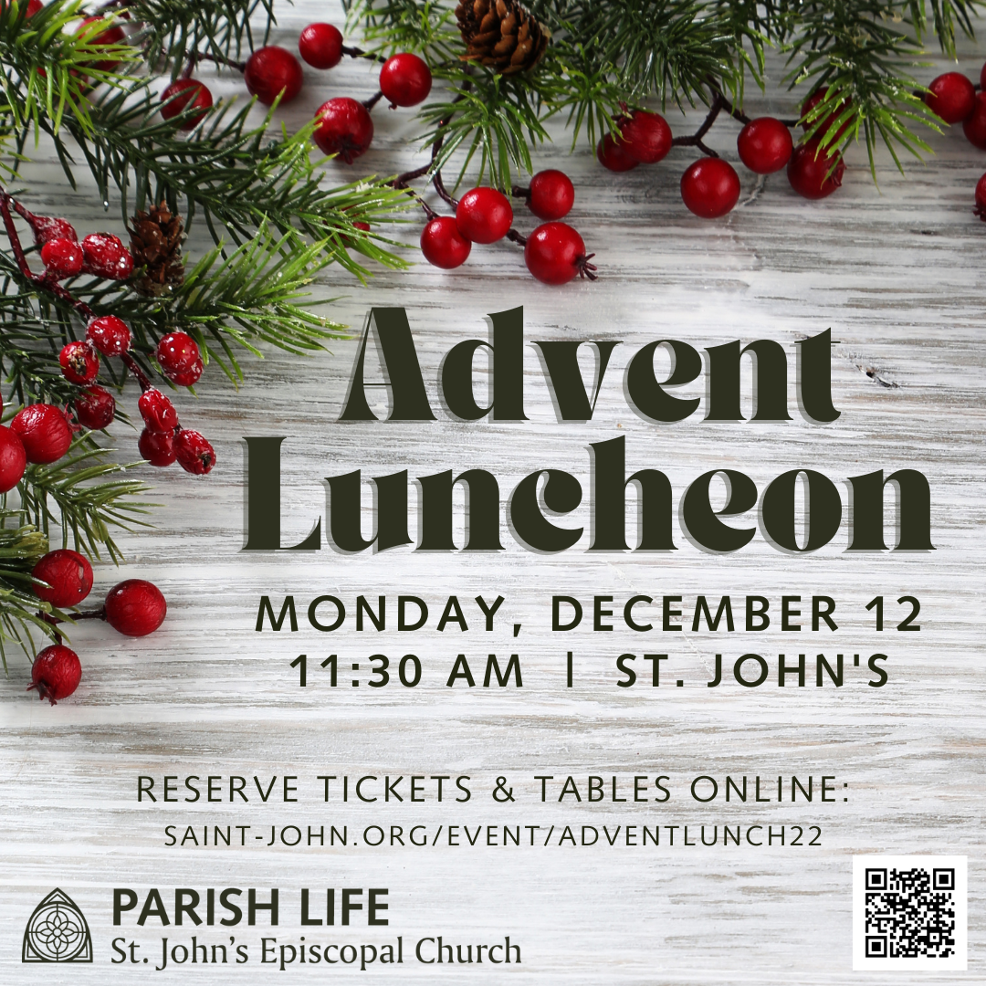 Advent Luncheon - St. John's Episcopal Church