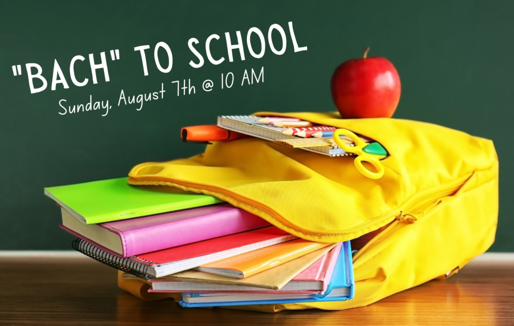 BACH to School Sunday 2022 - St. John's Episcopal Church