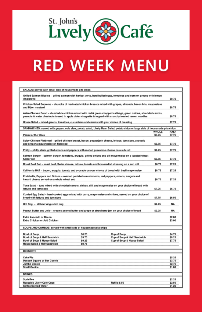 The Lively Café - St. John's Episcopal Church