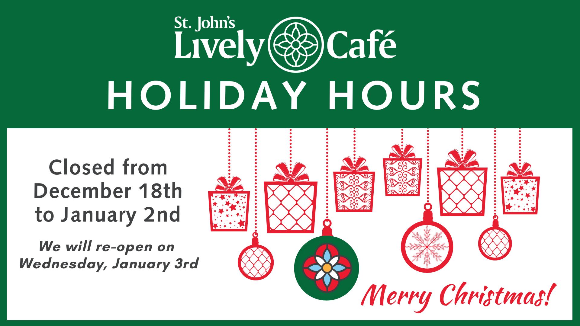 The Lively Café - St. John's Episcopal Church