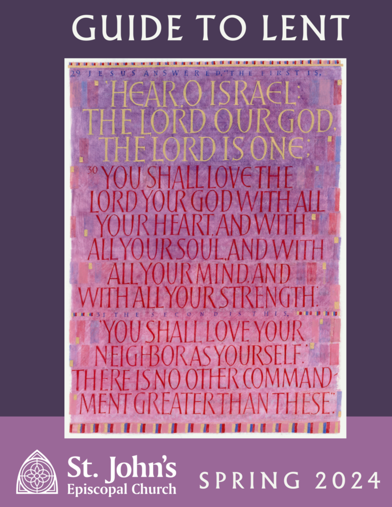 Lenten Guide 2024 - St. John's Episcopal Church
