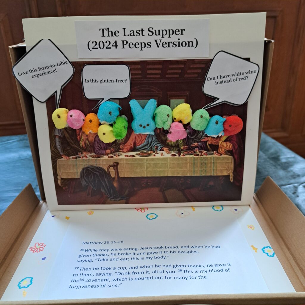 St. John’s Easter Peeps Diorama Contest - St. John's Episcopal Church