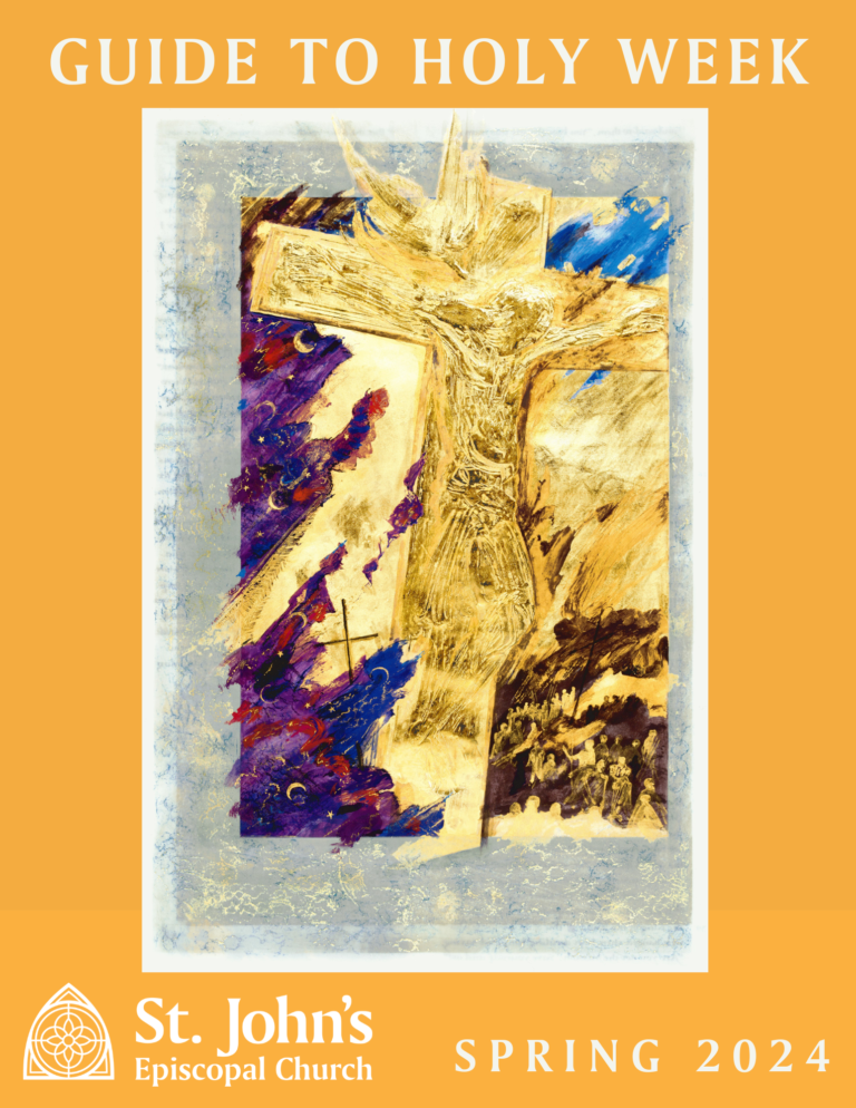 Holy Week & Easter 2024 - St. John's Episcopal Church