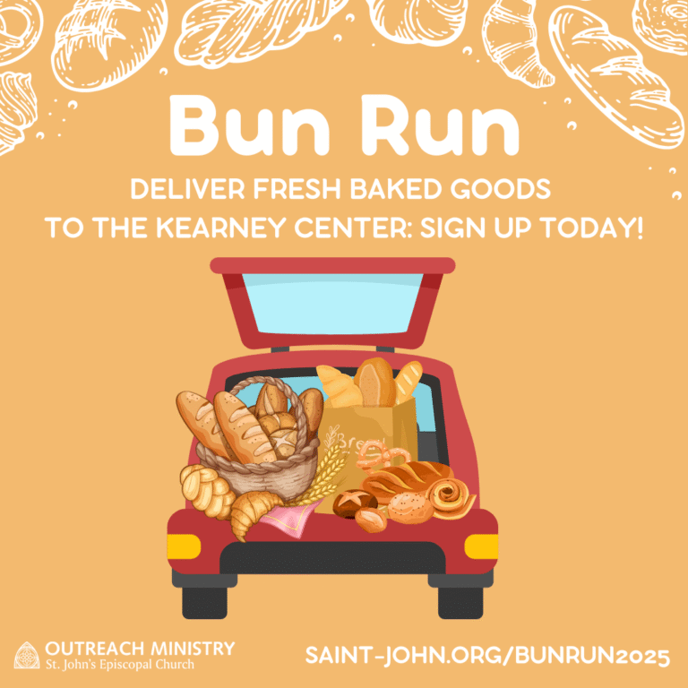 Bun Run 2026 Schedule - St. John's Episcopal Church